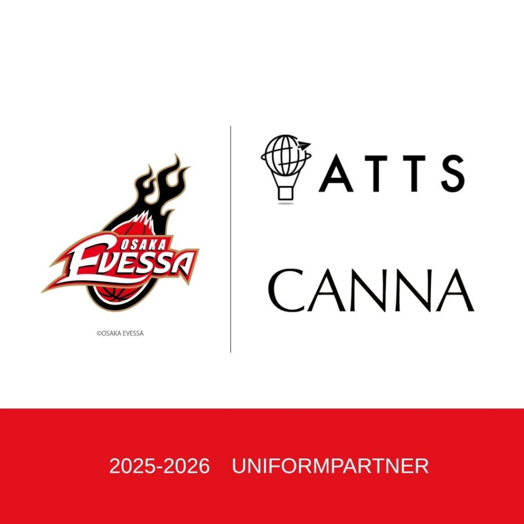 大阪生まれのCBDスキンケアブランドCANNA、大阪エヴェッサと2025-2026シーズンユニフォームパートナー契約締結 | atts